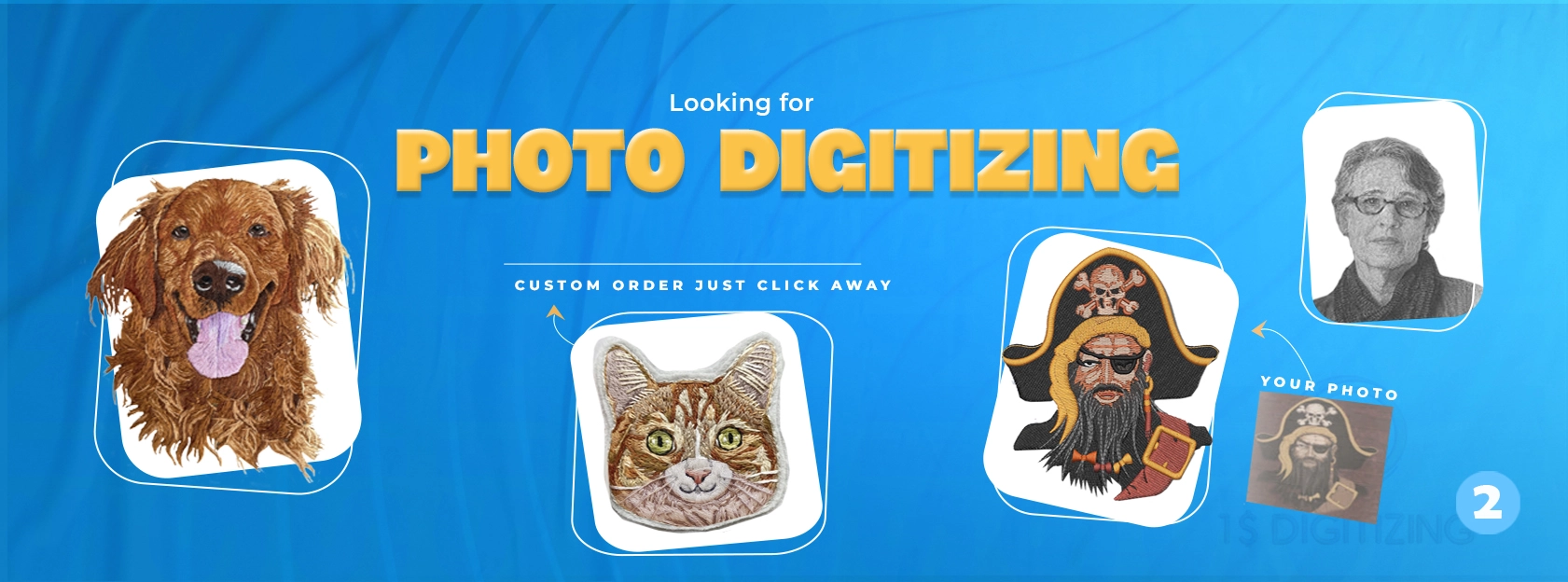 Photo Digitizing from Photo to Embroidery File